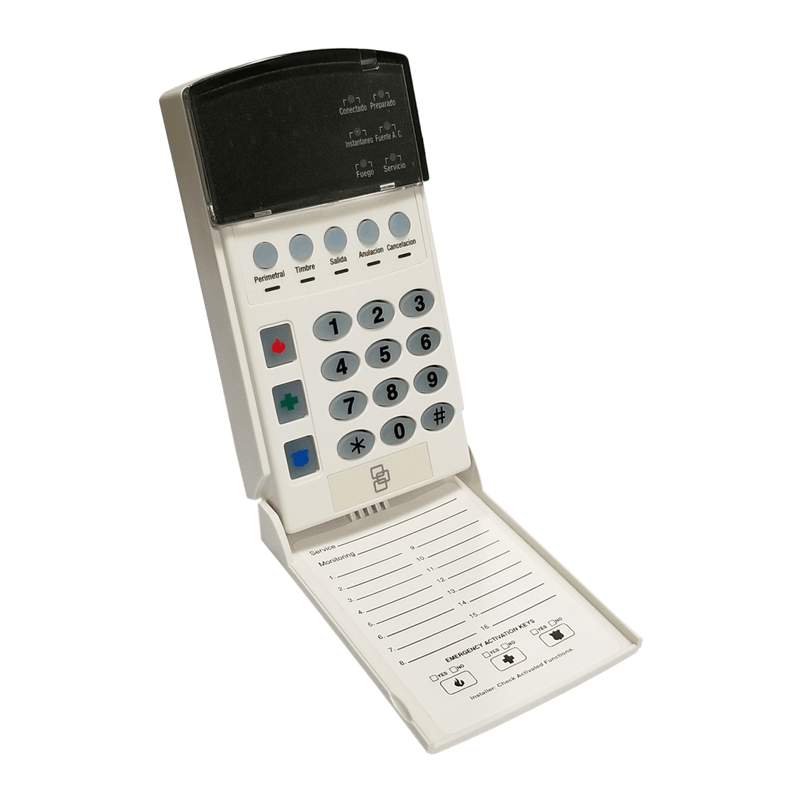 Hills Reliance Vertex 8 Zone LED Code Keypad 1508 – The Technoworx Store